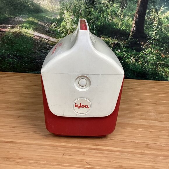 Igloo | Other | Vintage Red Little Playmate Igloo Cooler | Poshmark
